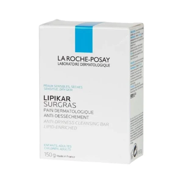 Buy La Roche-Posay Lipikar Surgras Anti-Dryness Cleansing Soap Bar ...