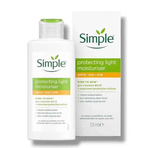 Buy Simple Kind to Skin Protecting Light Moisturiser SPF15 - 125ml ...